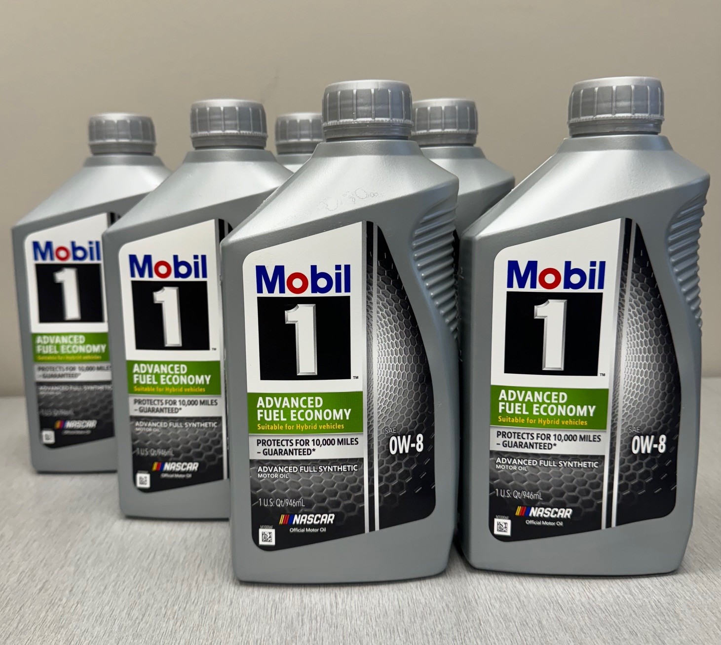 okpetroleum.com: Mobil 1 Synthetic Motor Oil 0W-8 JASO GLV-1- 6 Quarts (1 Case)