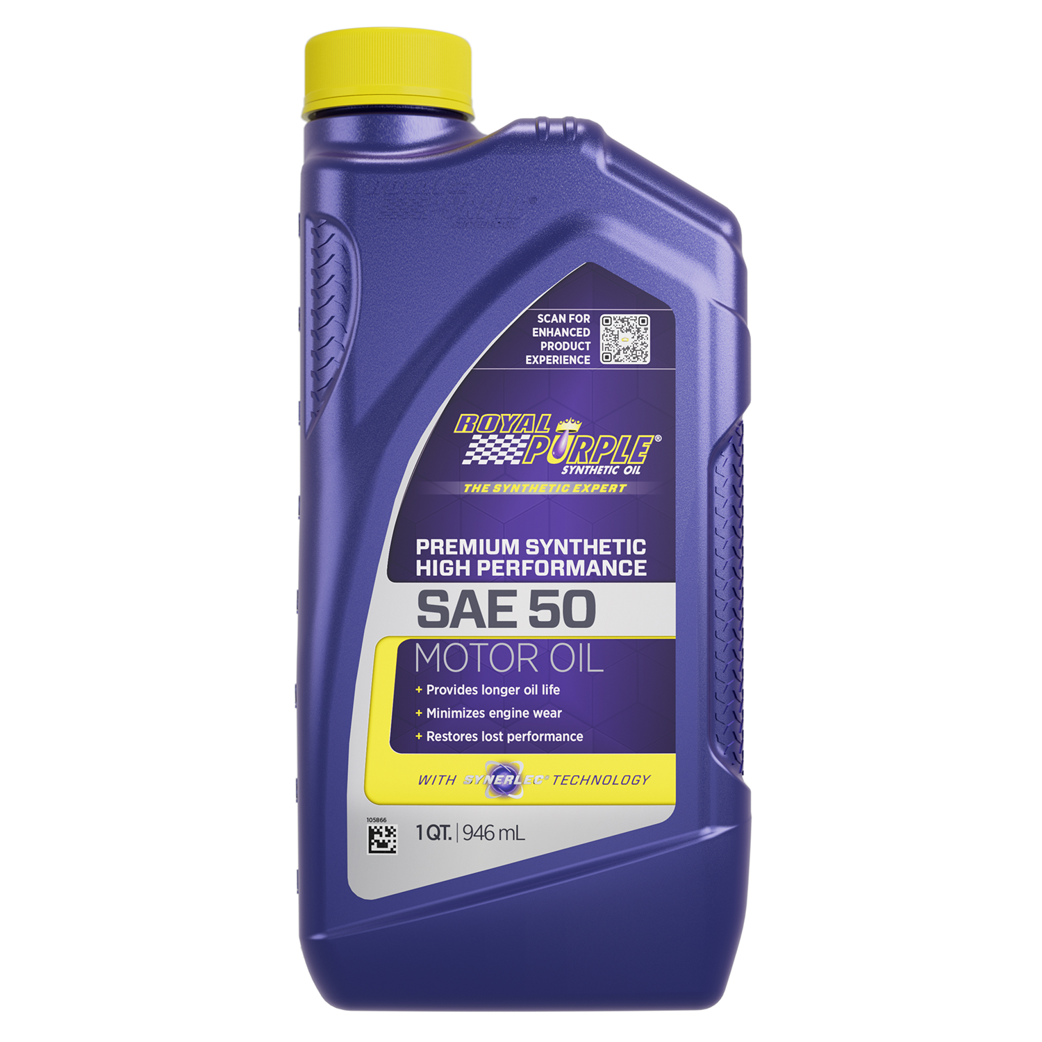 Royal Purple 06050 High Performance Premium Synthetic Motor Oil SAE 50 ...