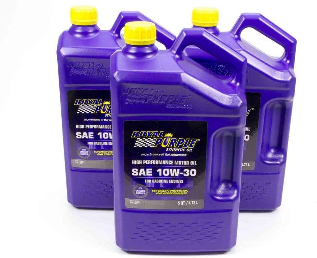 Royal Purple 53130 High Performance Premium Synthetic Motor Oil 10W-30 ...