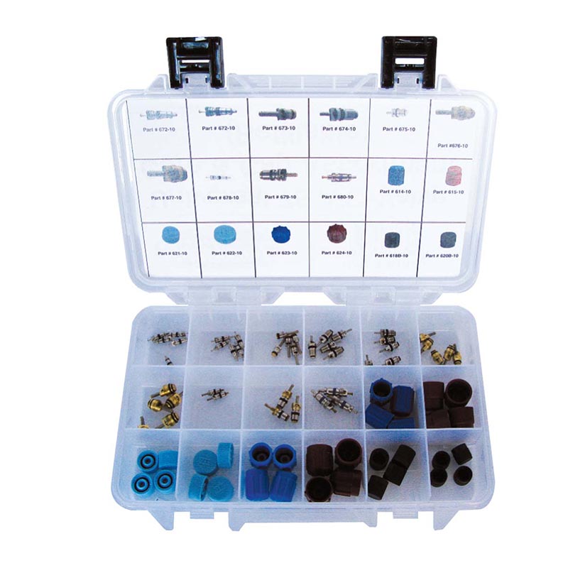 okpetroleum.com: TSI Supercool Cap & Valve Core 76Pc Assorted