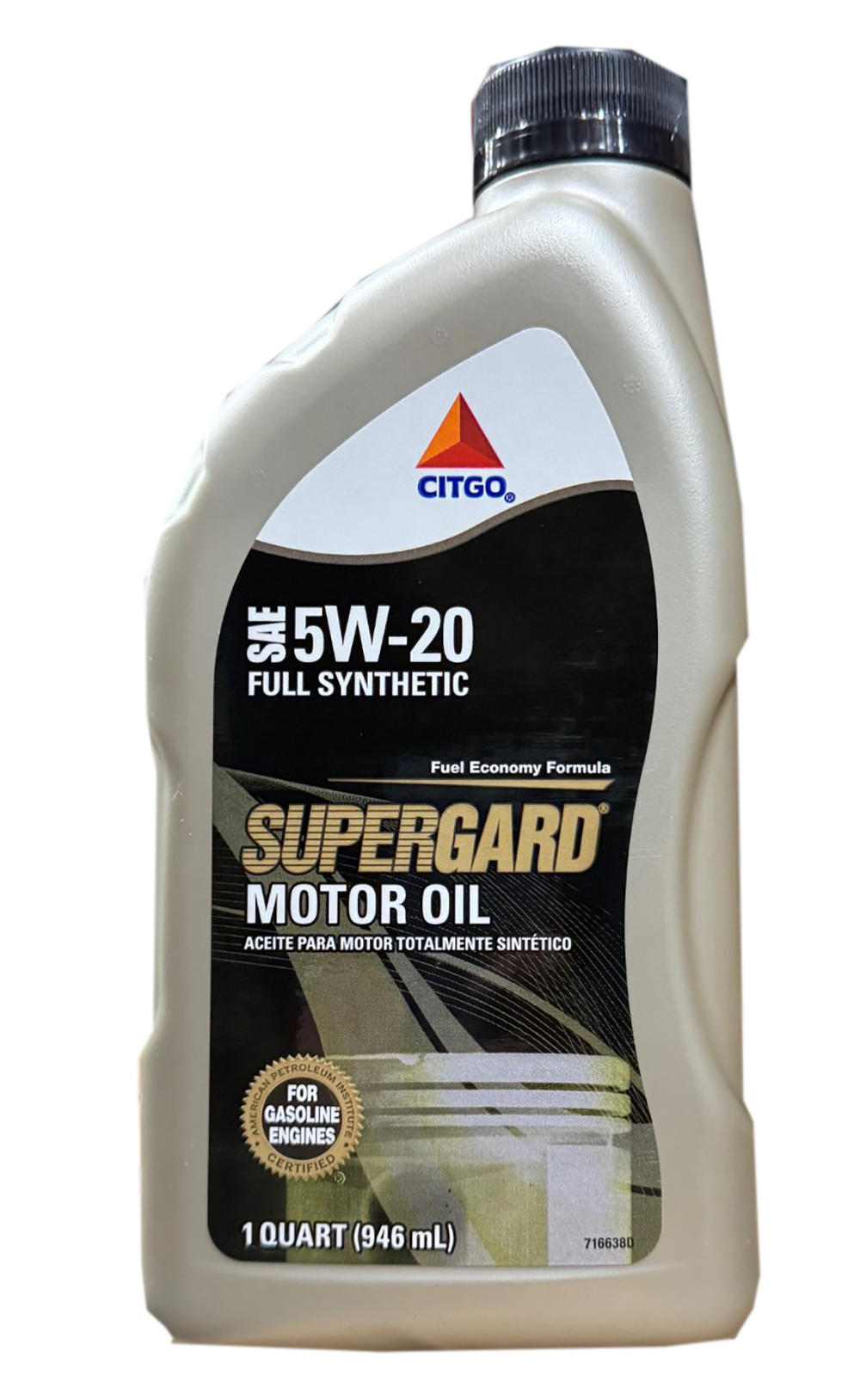 okpetroleum.com: CITGO SUPERGARD Full Synthetic Motor Oil SAE 5W20 - 6 ...