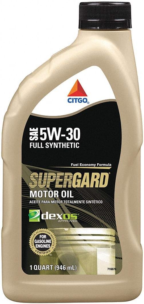 okpetroleum.com: CITGO SUPERGARD Full Synthetic Motor Oil SAE 5W30 - 6 ...