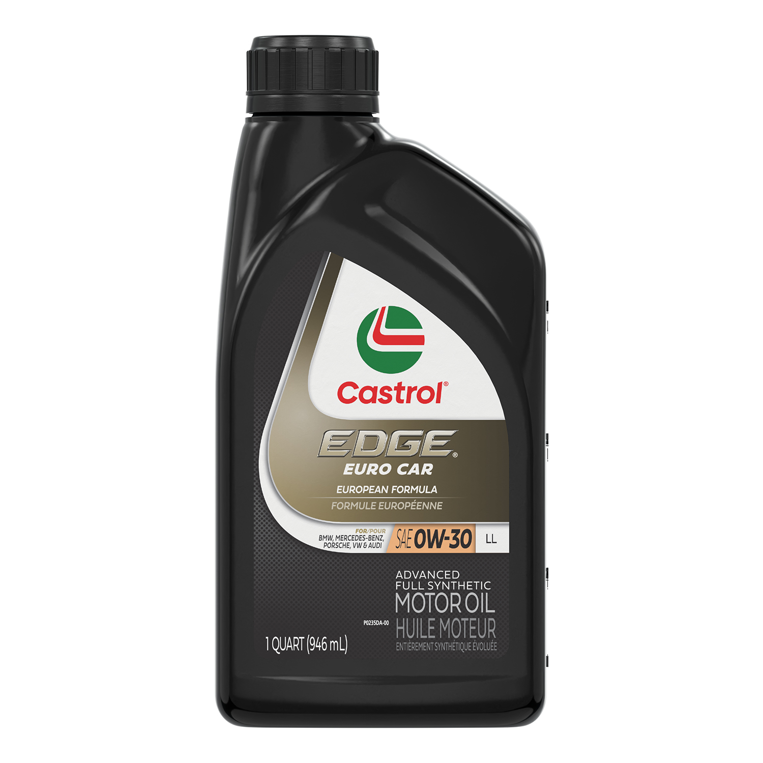 okpetroleum.com: Castrol EDGE Euro Car 15DAA6 Motor Oil LL 0W-30 - Quarts