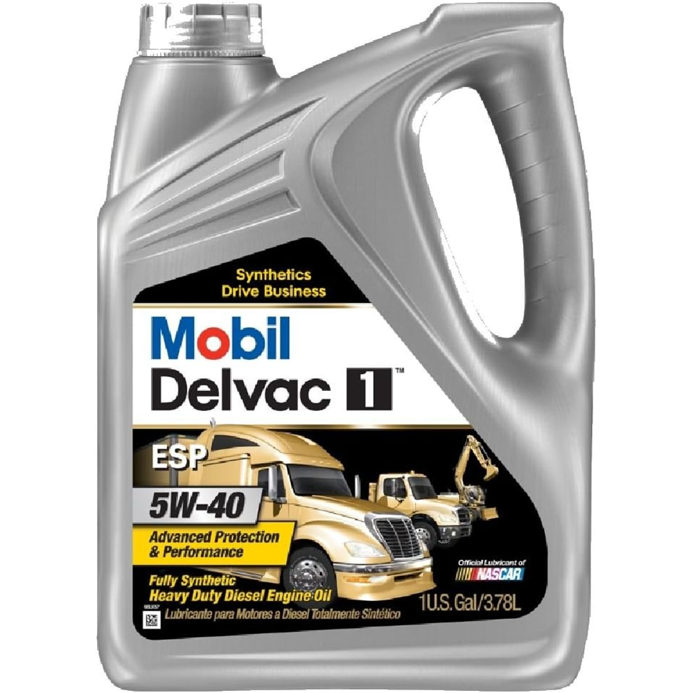 okpetroleum.com: Mobil 127863 Delvac 1 ESP Motor Oil 5W-40 - Gallon