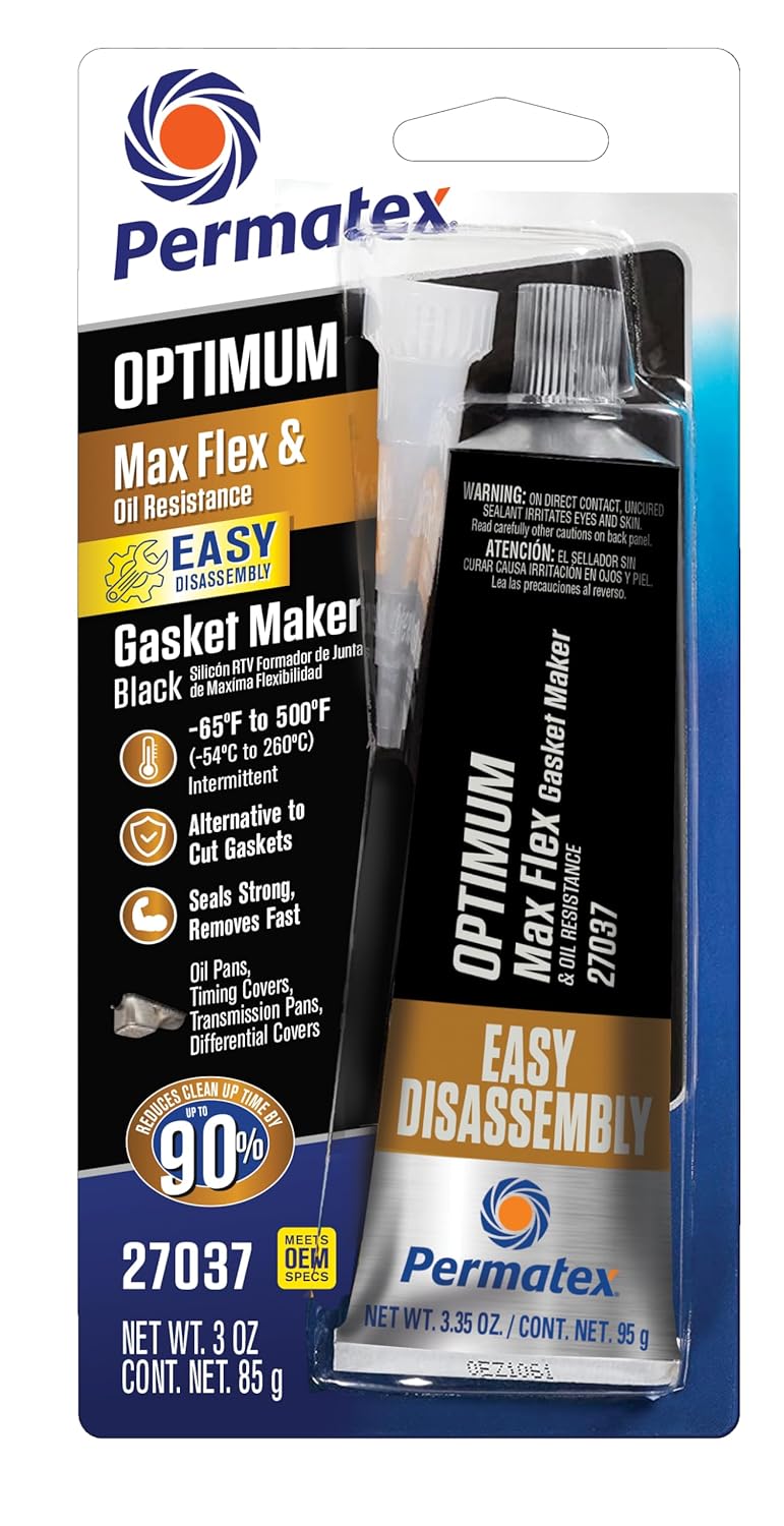 okpetroleum.com: Permatex 27037 Optimum Black Gasket Maker, 3 oz