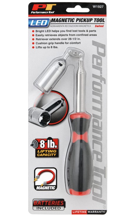okpetroleum.com: Performance Tool W1927 Swivel LED Magnetic Pickup Tool