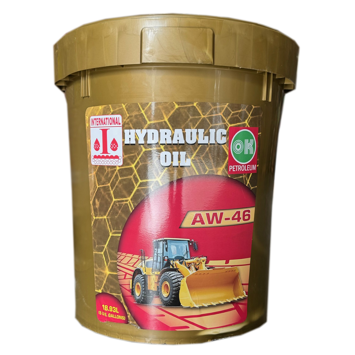 okpetroleum.com: OK Petroleum Hydraulic Oil AW46 - 5 Gallon Pail